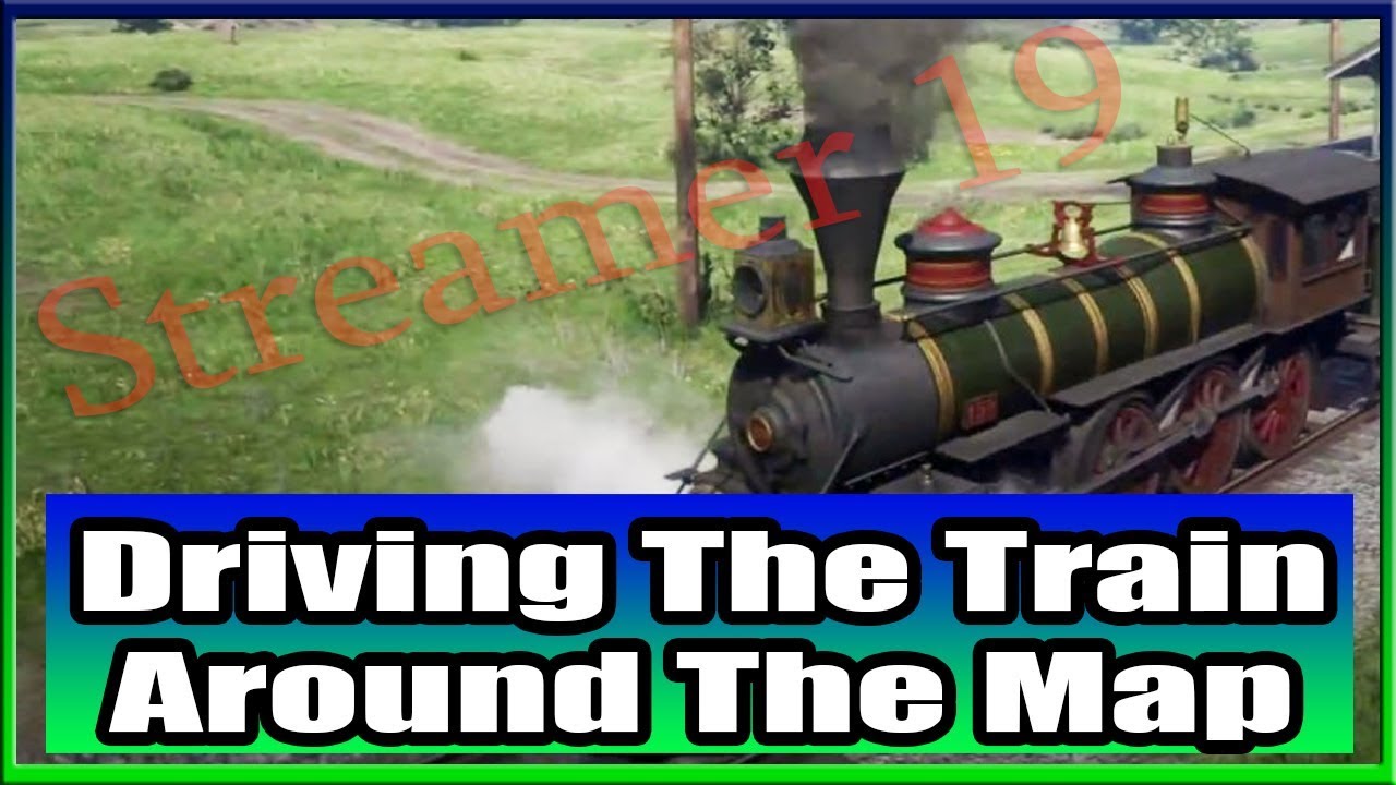Red Dead Redemption 2 Full Train Ride Around The RDR2 Map - YouTube