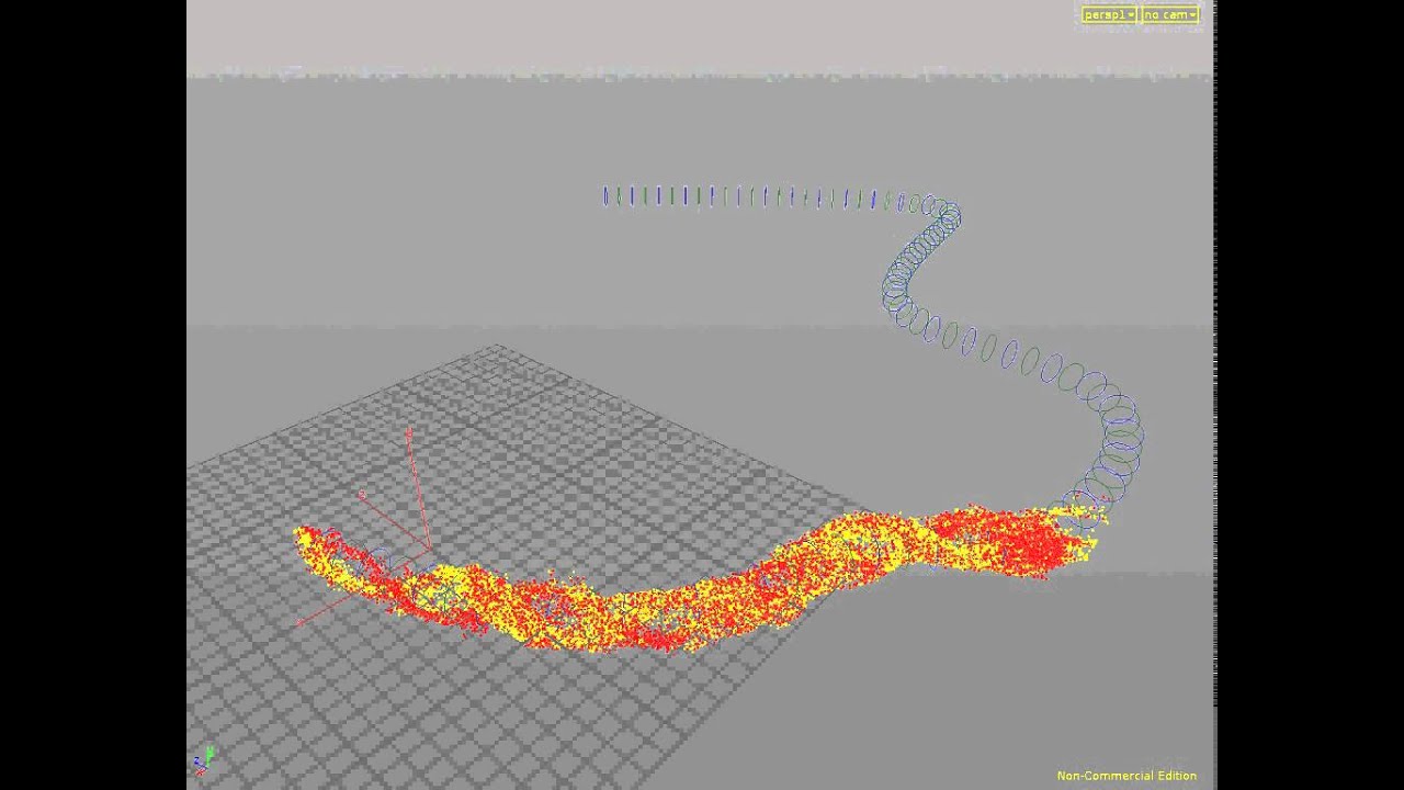 Houdini 12.1 Particle Flow Test - YouTube