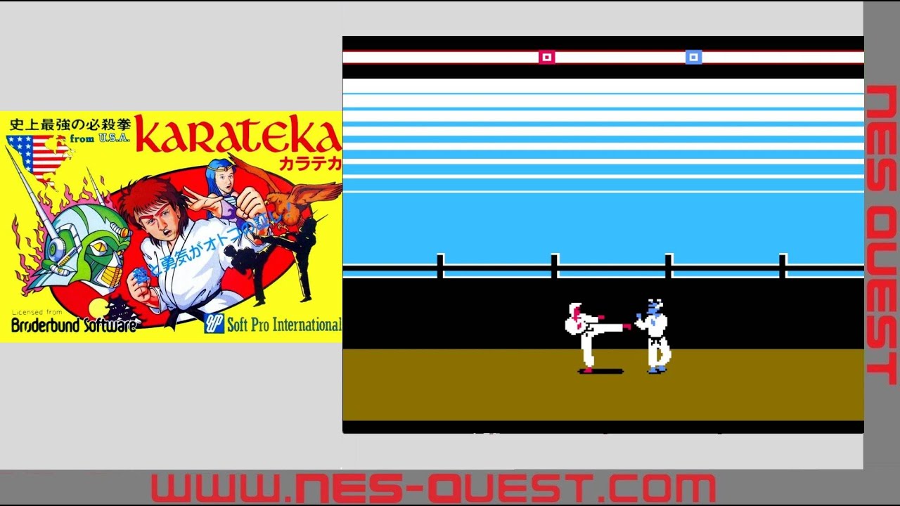 0638: Karateka - NES Quest: Playing EVERY Nintendo NES Game! - YouTube