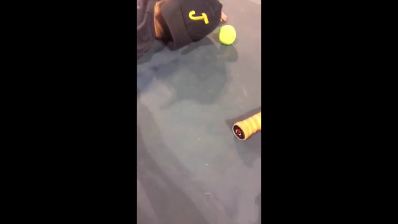 WORST TENNIS INJURY CAUGHT ON CAMERA - YouTube