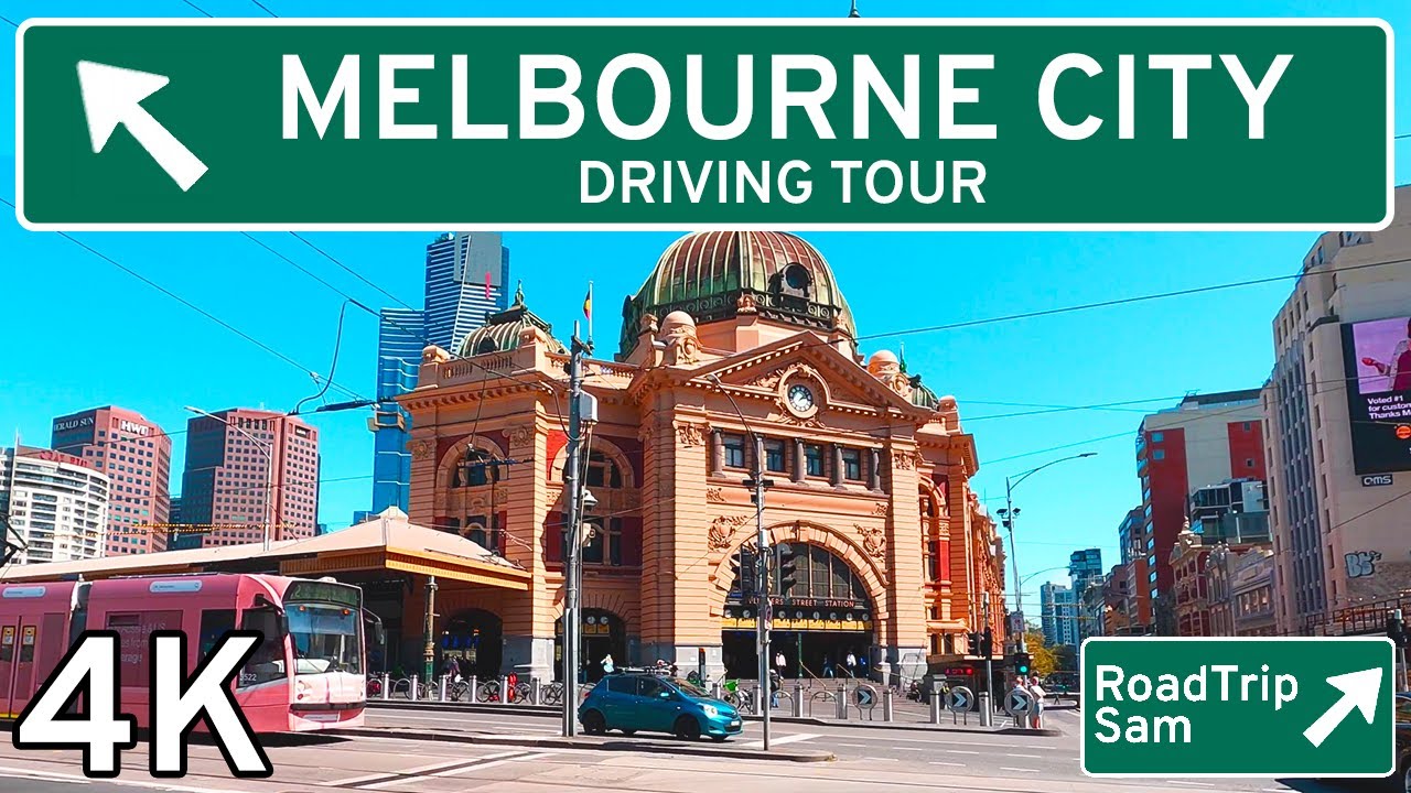 Melbourne City Driving Tour 🇦🇺 [4K] - Drive Around Melbourne City ...