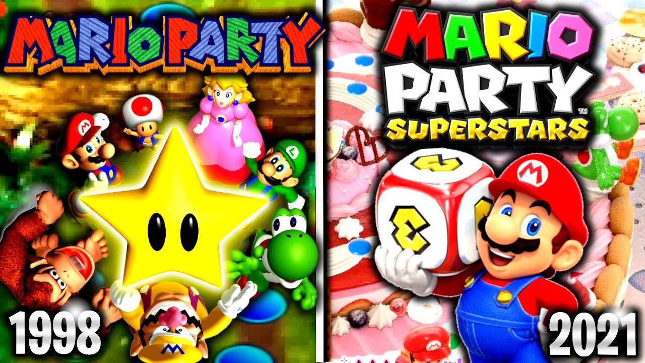 Evolution of Mario Party (1998 - 2021) - YouTube