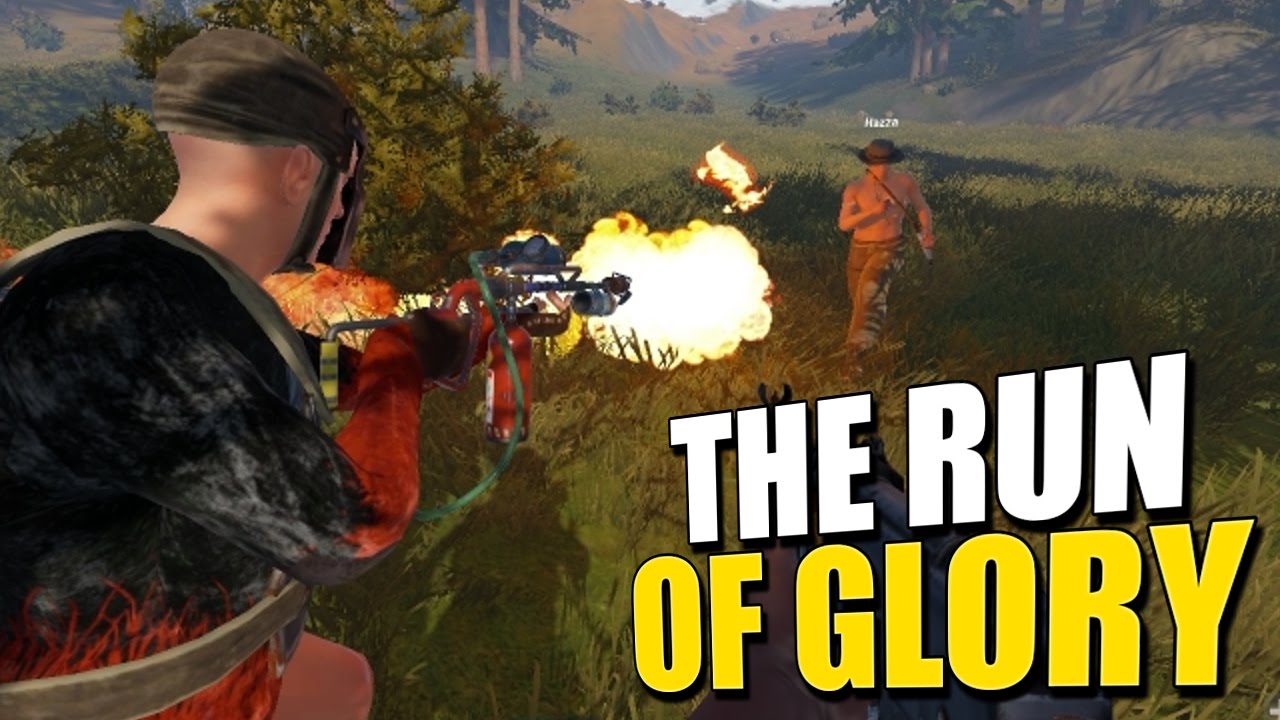 The Run Of Glory (Rust Survival) #27 - YouTube