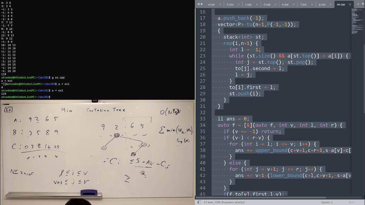 HHKBプログラミングコンテスト2022 Winter(AtCoder Beginner Contest 282) - YouTube