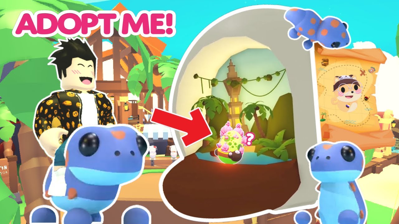 Adopt me nueva isla fósil 2.0 ... pero tropical 🌴🥚 - YouTube