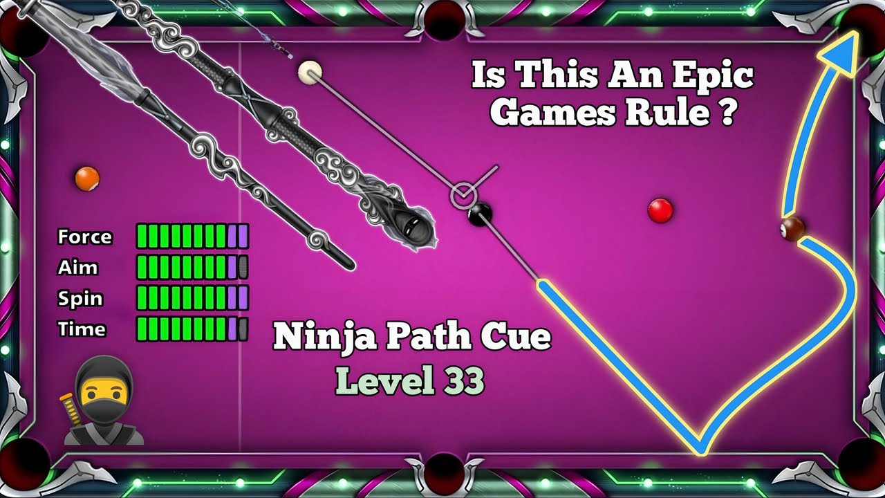 Is This An Epic Games Rule ? 🧐 Ninja Path Cue " LEVEL 33 " PART 2 🔥 ...