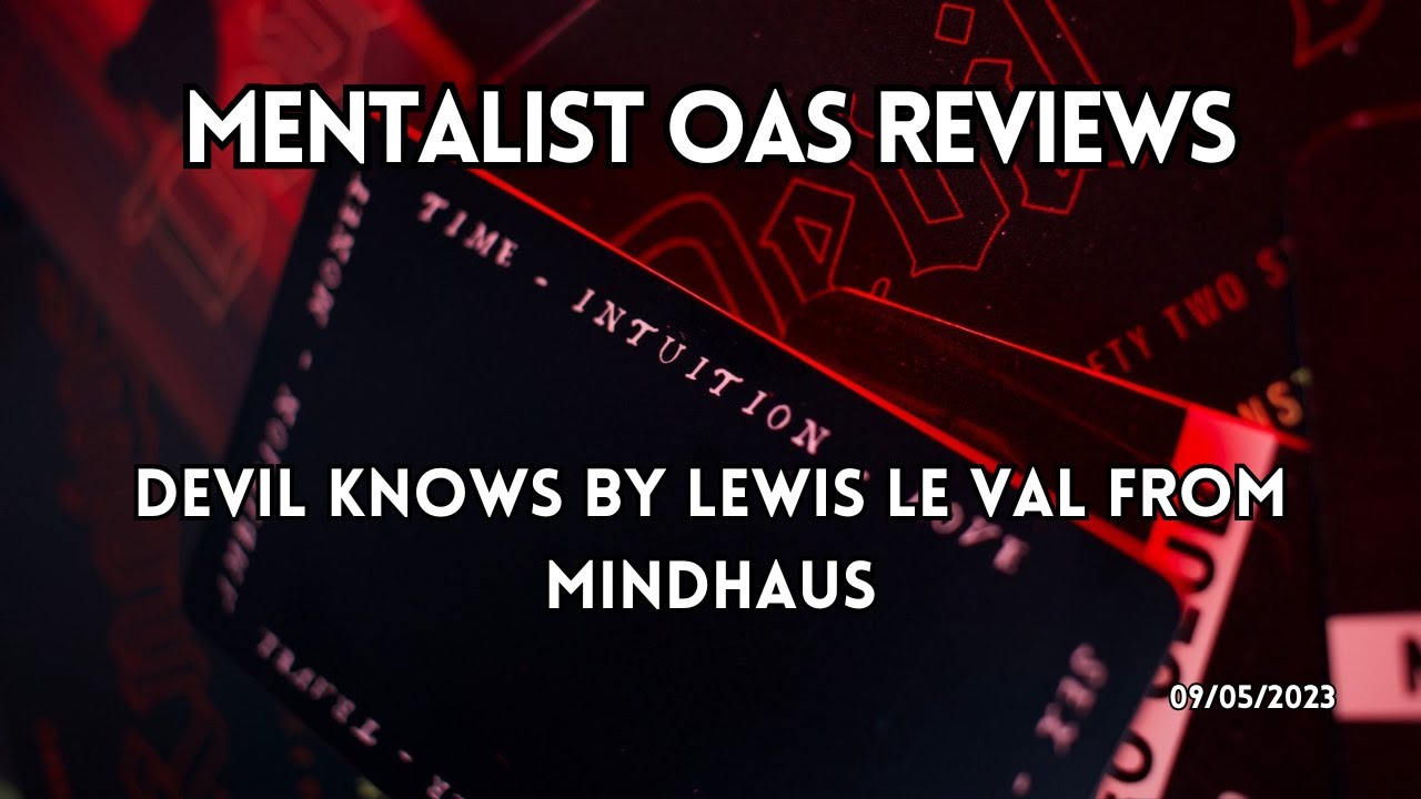 Devil Knows by Lewis Le Val from Mindhaus - YouTube