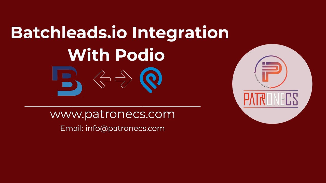 Batchleads io Integration with Podio - YouTube