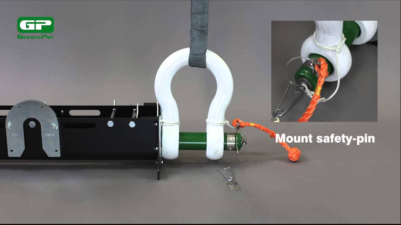 Green Pin® ROV Spring Release Polar Shackle - Part 2 - YouTube