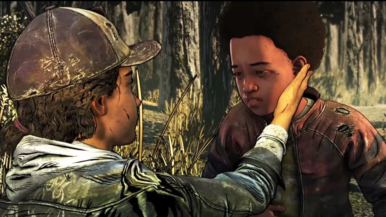 Clem Giving Advices to AJ About Life -All Dialogues- The Walking Dead ...