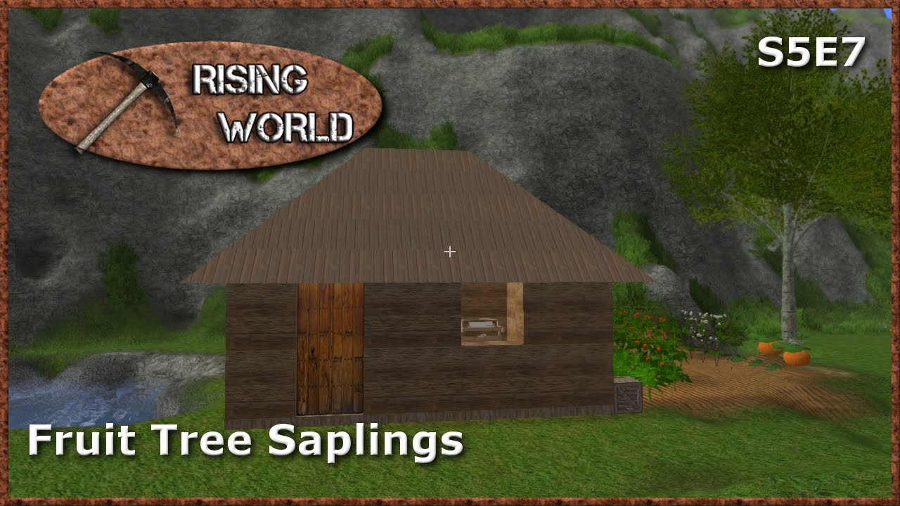 Rising World +S5E7+ Fruit Tree Saplings - YouTube
