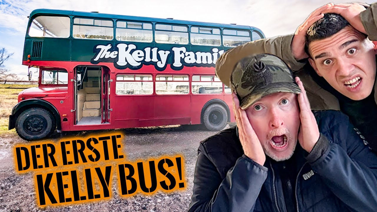 SO HAT DIE KELLY FAMILY IM BUS ÜBERLEBT! Joey zeigt mir alles ...