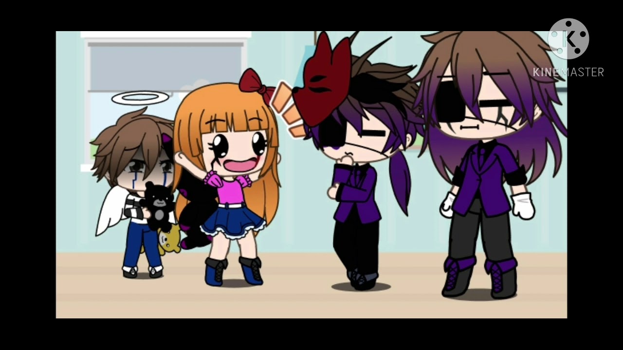 The afton family reacts to Elizabeth afton but sad.(gacha life) - YouTube