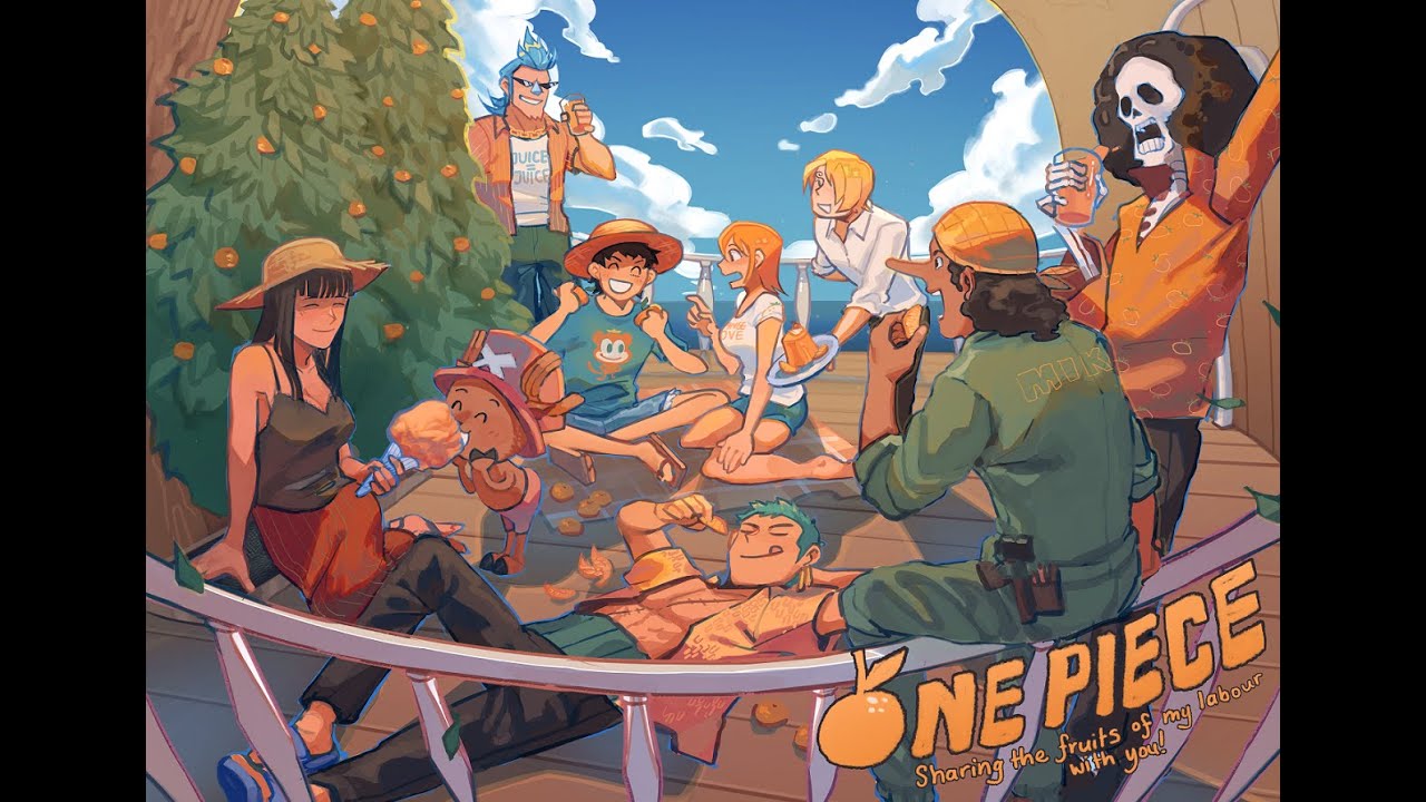 [Speedpaint] One Piece - Tangerine Picnic Party - YouTube