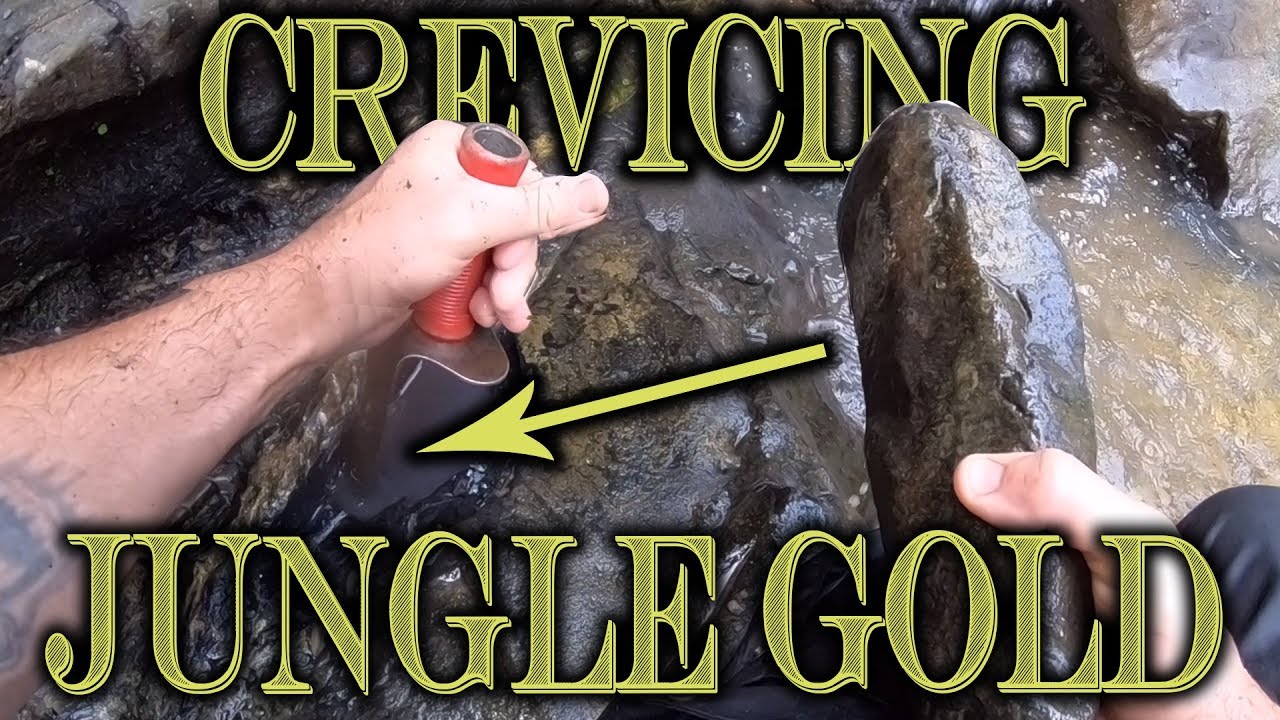 Crevicing for Gold in the Jungle - YouTube