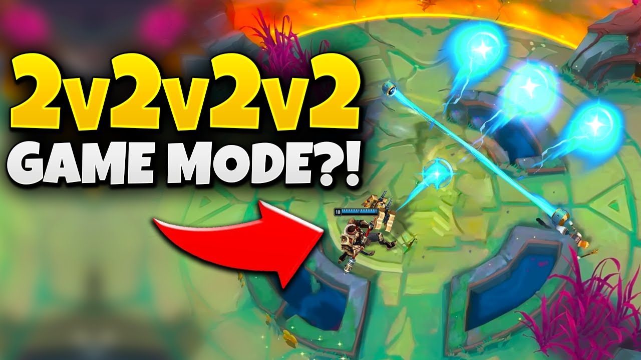 Experience Intense 2v2v2v2 Battles in the New Arena Game Mode of League ...