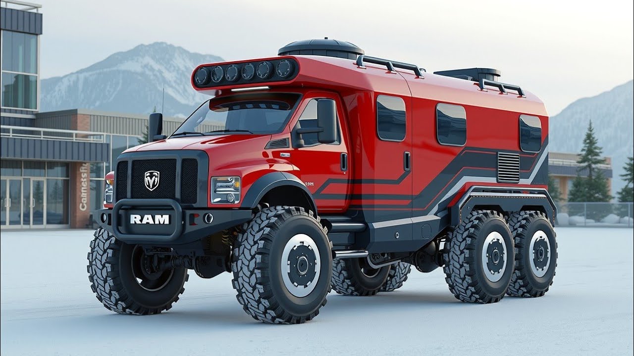 The Ultimate 2025 RAM Camper Motorhome – Luxury, Power & Adventure on ...