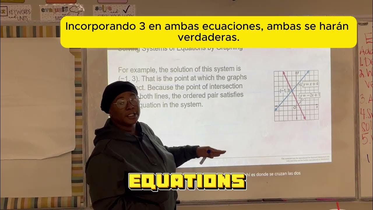 Algebra 1: Module 6 Lesson 1: Solving Systems of Equation using ...