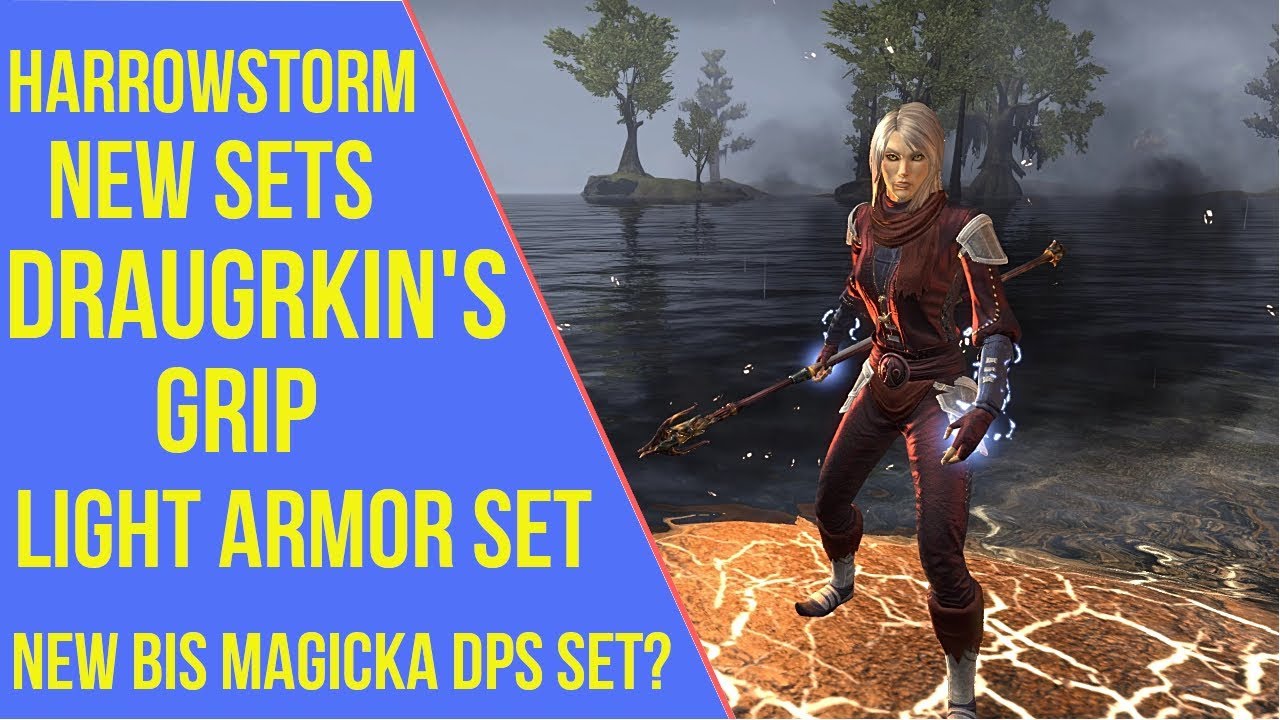 ESO Harrowstorm New Sets - Draugrkin's Grip - Harrowstorm PTS - YouTube