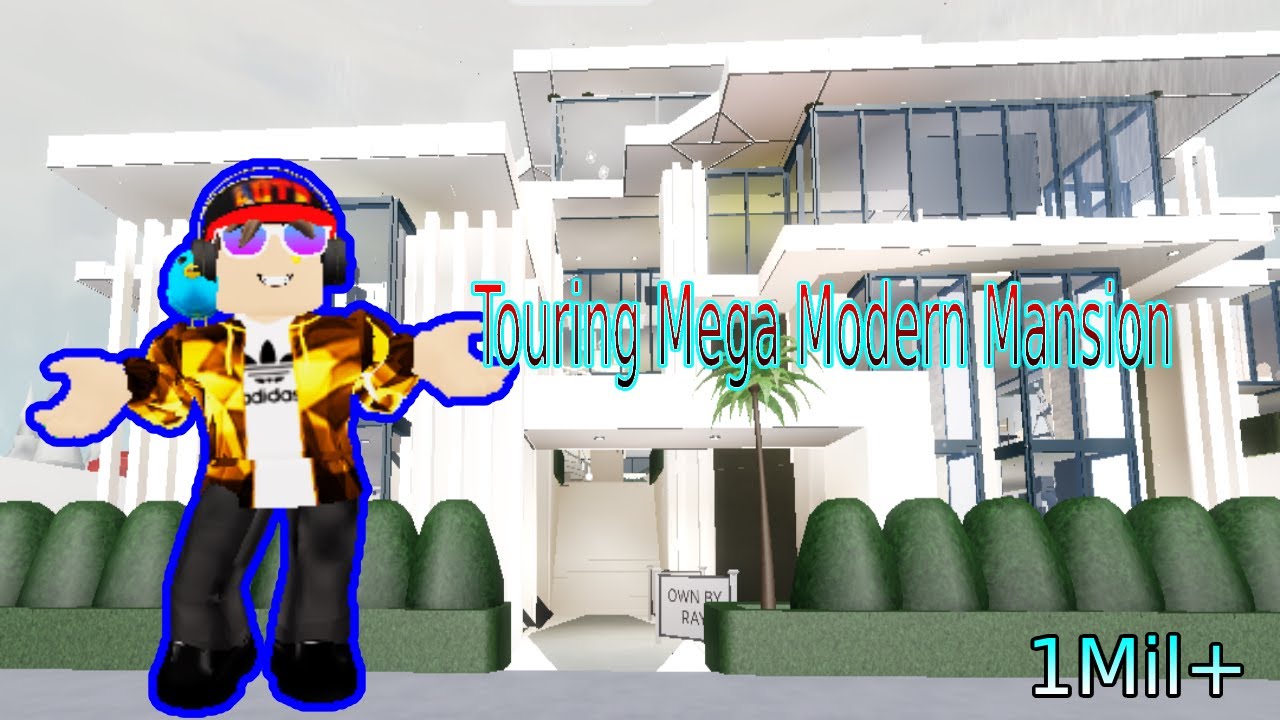 Touring Mega Modern Mansion (Roblox Roville) - YouTube