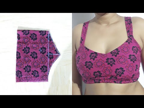 36 and 40 Size Cotton Full Coverage Bra Cutting and Stitching | 36 और 40 Size ब्रा काटने और सिलाई