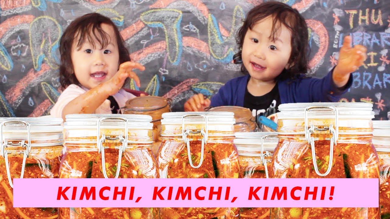 Kid's Learning Video (FULL): Learn Eat Play w/ KIMCHI - Vegetable Names ...