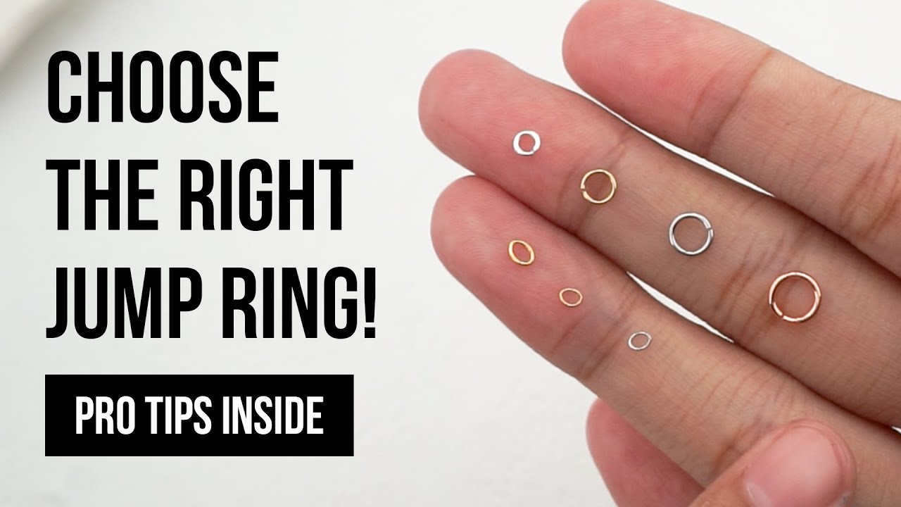 A Beginner's of Jewelry Jump ring: Type, Material & How to use it - YouTube
