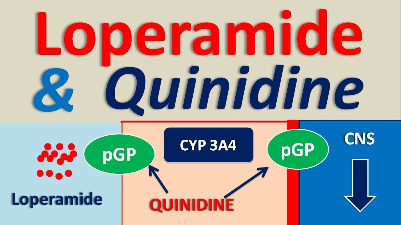 Loperamide and Quinidine - Drug interaction - YouTube