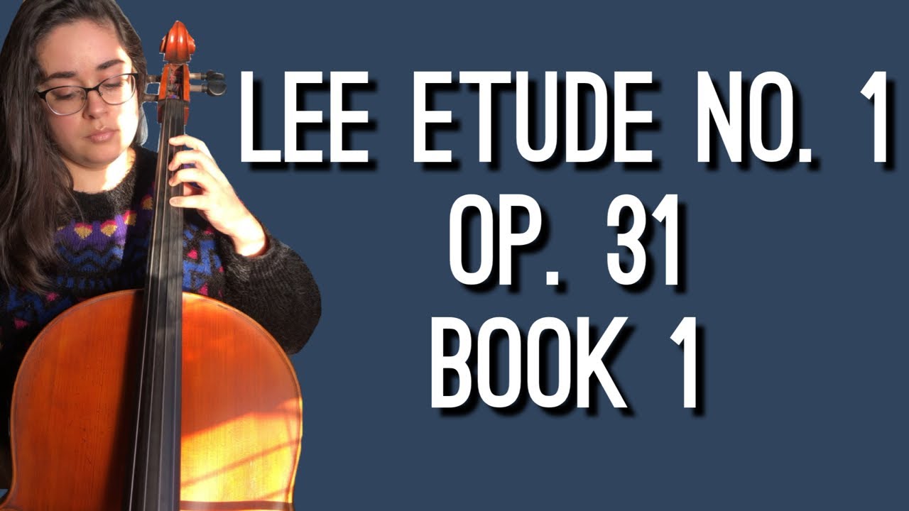 Lee Cello Etude No. 1, Op. 31, Book 1 - YouTube