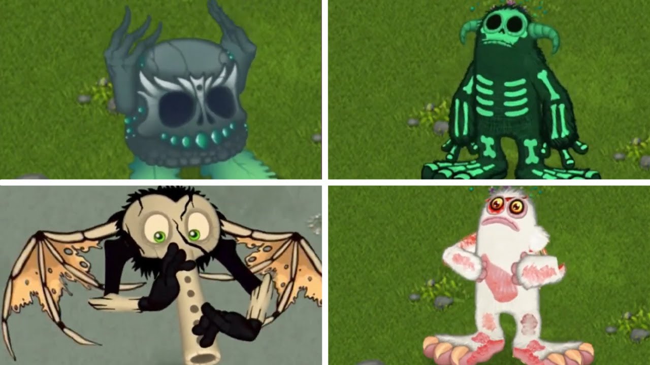 All Monsters Lost Things - My Singing Monsters | All Sounds ...