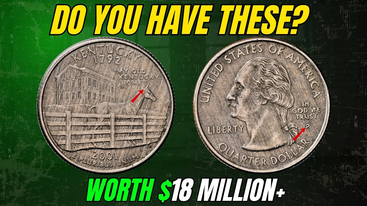 Top 5 Most Rare State Quarters That Are Worth Millions In 2025 – Check ...