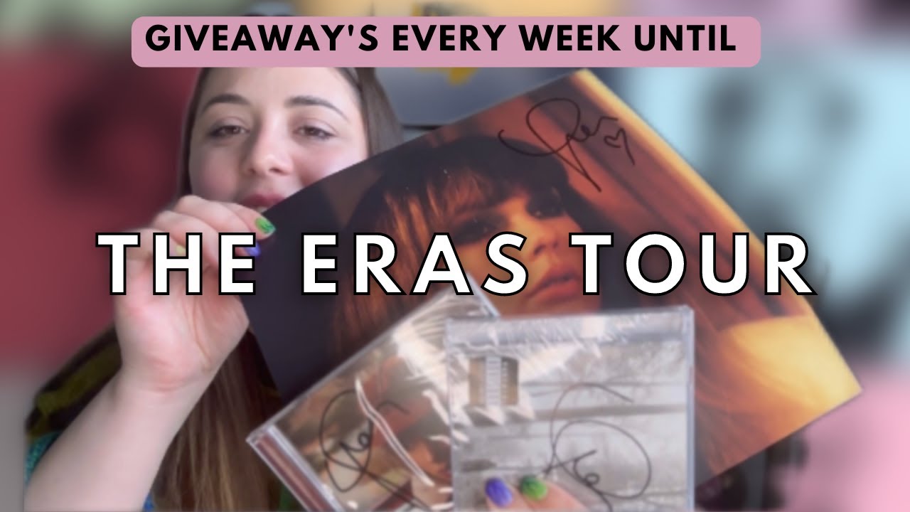 GIVEAWAY COUNTDOWN: TAYLOR SWIFT MERCH!! - YouTube