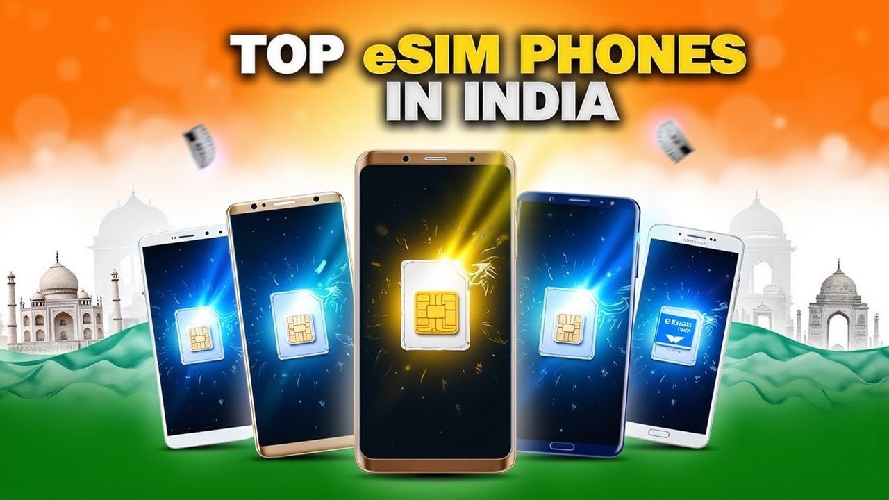 eSIM Supported Phones in India - YouTube