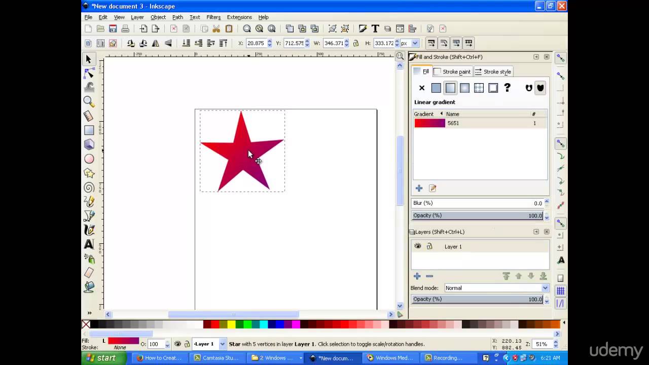 Stars and Polygons (Inkscape 2015) - YouTube