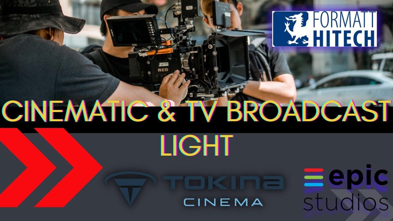 Cinematic set lighting & filming TV broadcast with @EpicStudiosNorwich ...