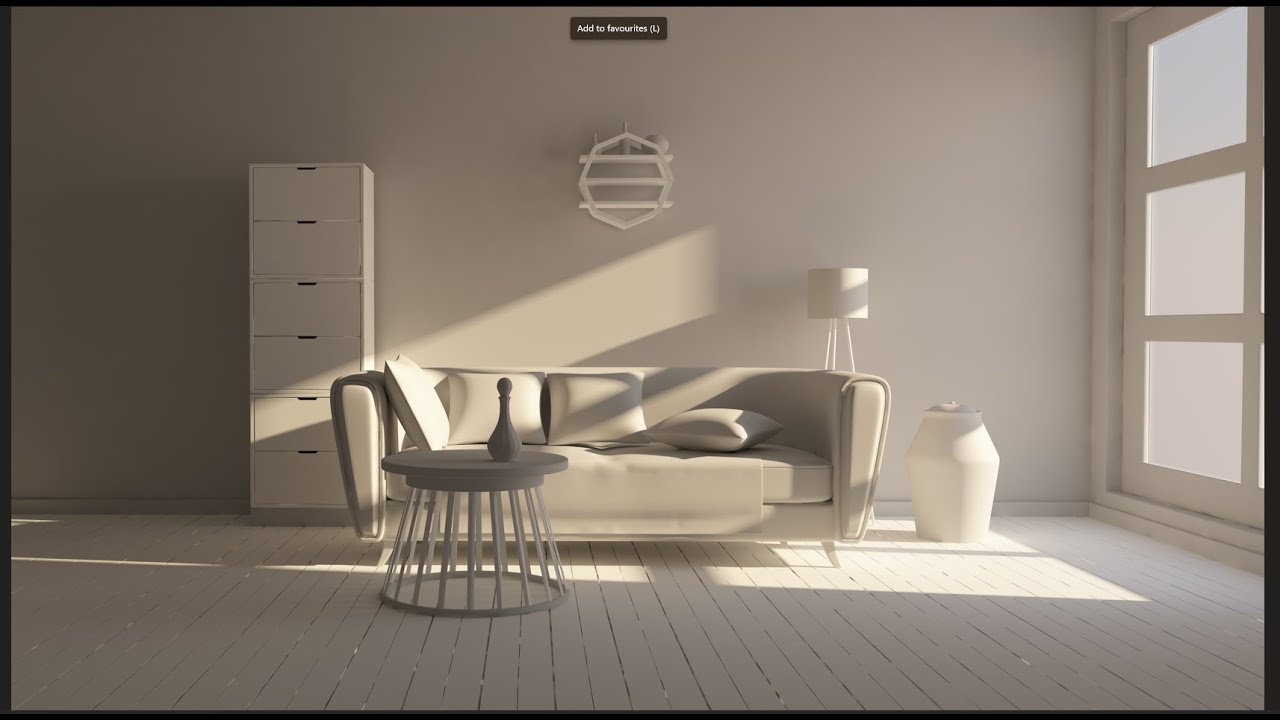 Interior Project Using C4d Vray Render Interior
