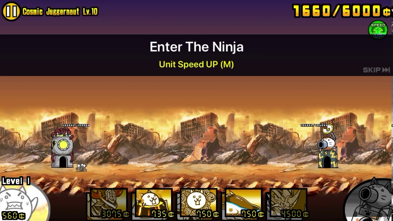 The Battle Cats | Horrorpotamus! | Cosmic Juggernaut Lv10 - YouTube