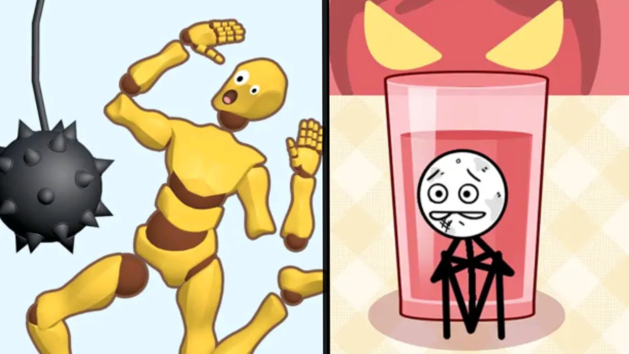 SMASH BONE: Stress Relief (Ragdoll Game) vs HIDE ME, For you Videos ...