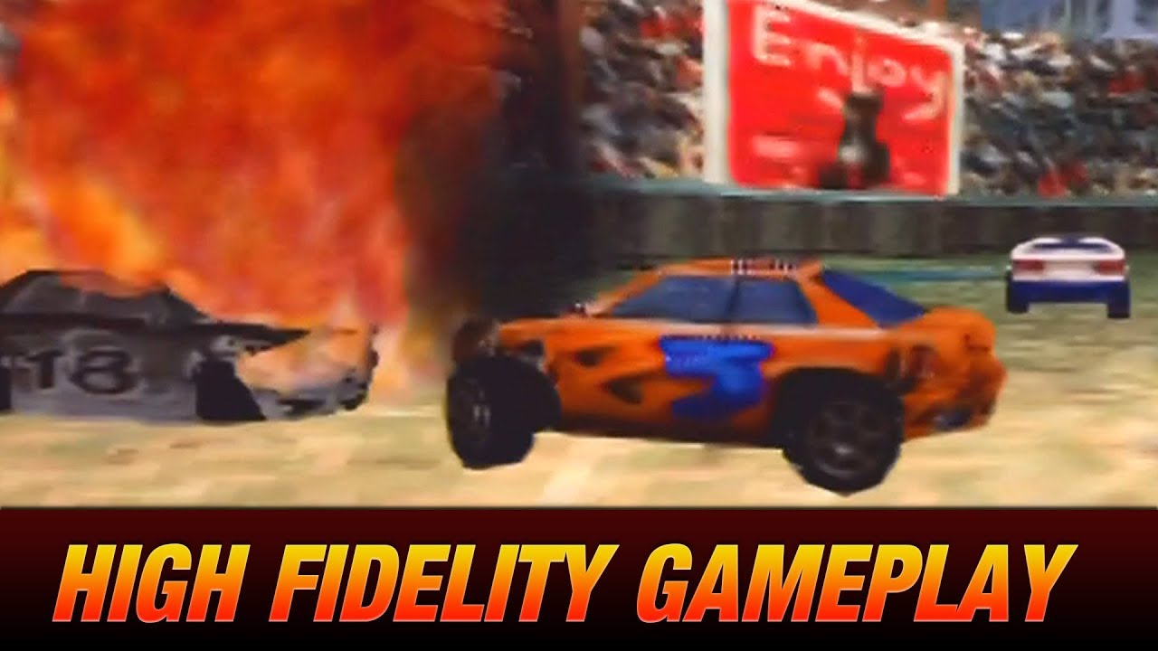 Destruction Derby 64 for Nintendo 64 (High Fidelity Gameplay) - YouTube