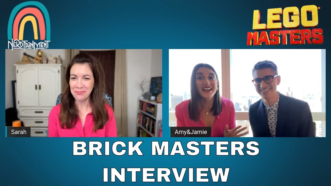 LEGO MASTERS SEASON 3 BRICK MASTERS AMY & JAMIE INTERVIEW⎰Nerdtainment ...
