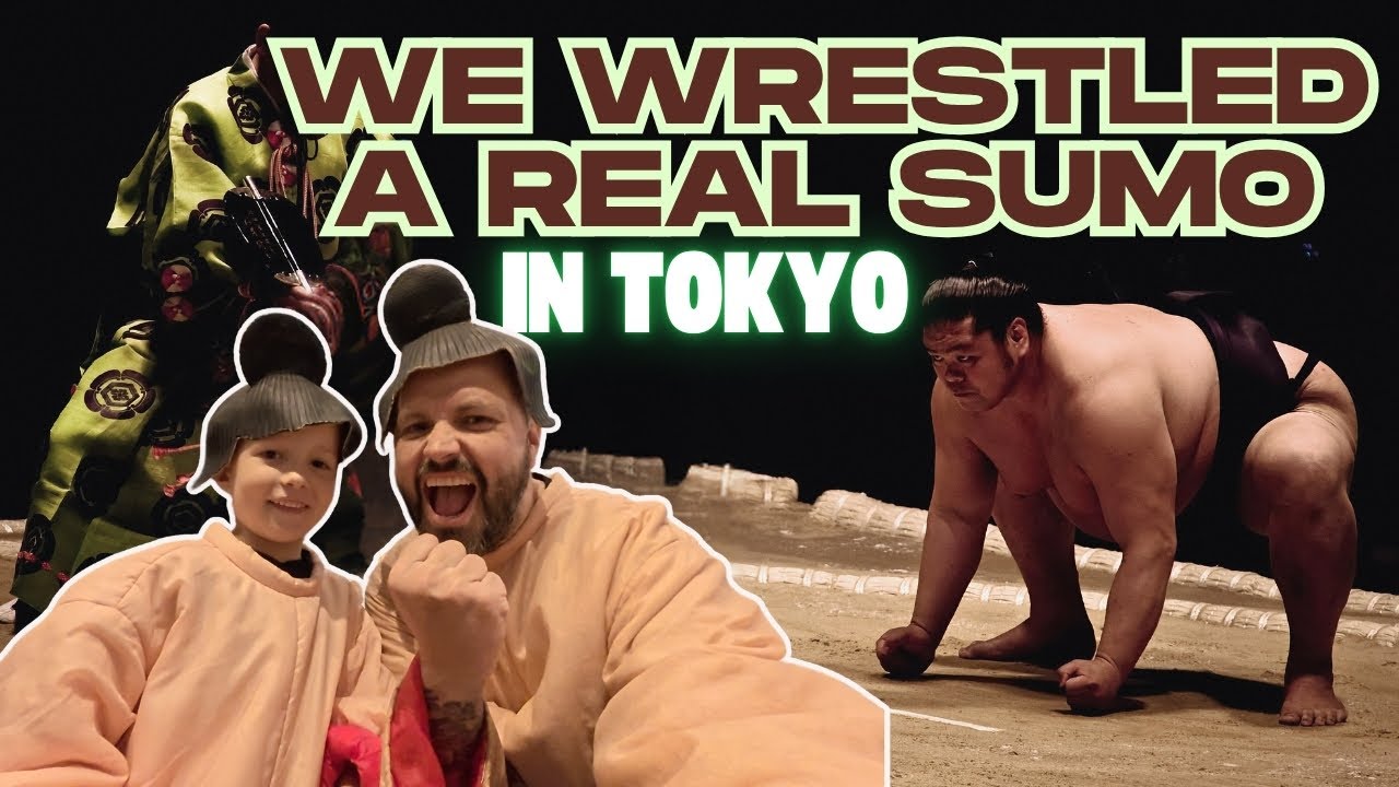 We wrestled a real life sumo in Tokyo - YouTube
