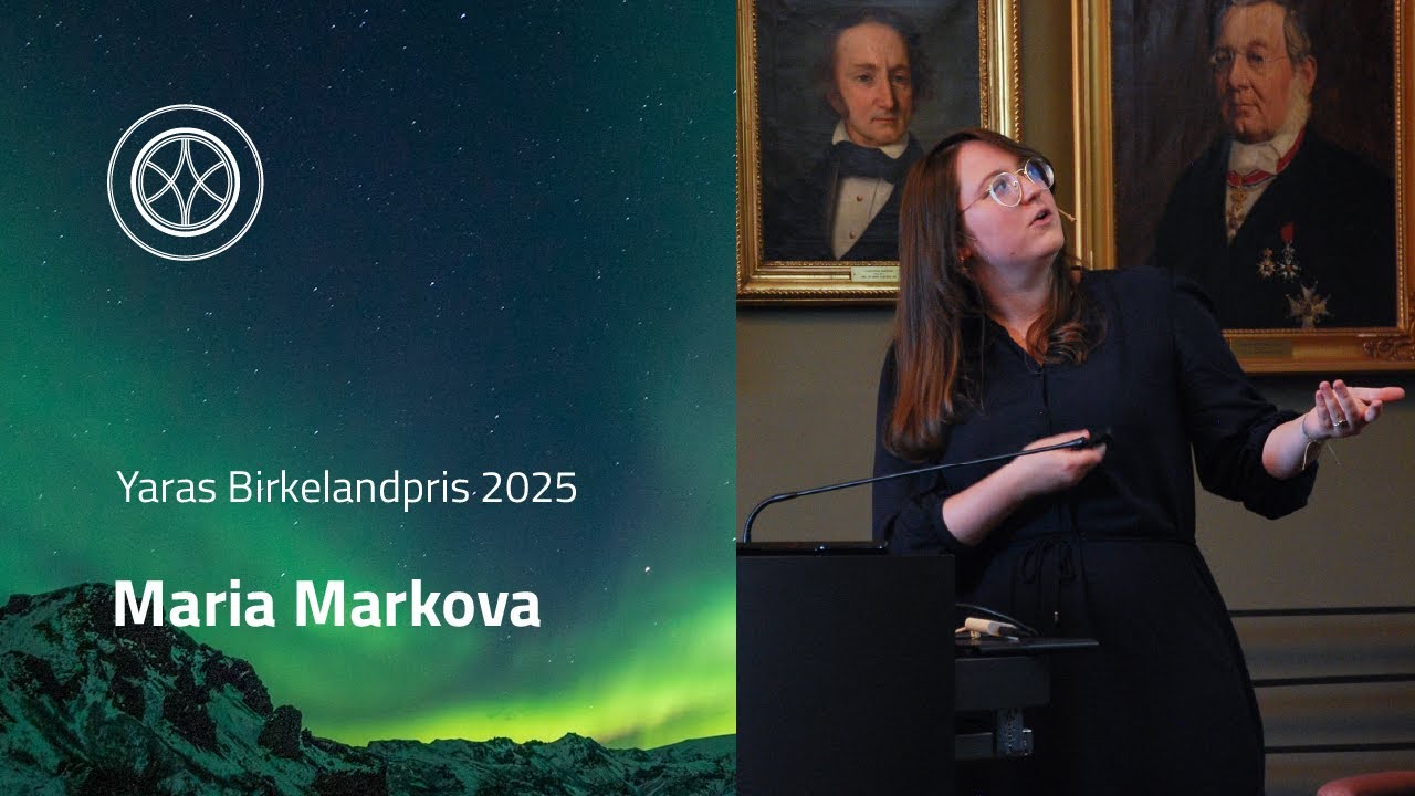Yara's Birkeland Prize 2025: Maria Markova - YouTube