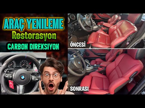 Araç Restorasyonu,Karbon direksiyon ve Sulu Kaplama - Artolya Sanat