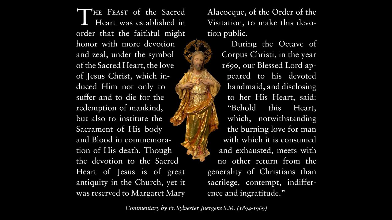 Holy Mass (Low) from Cleveland USA on 7 June 2024 (The Feast of the ...