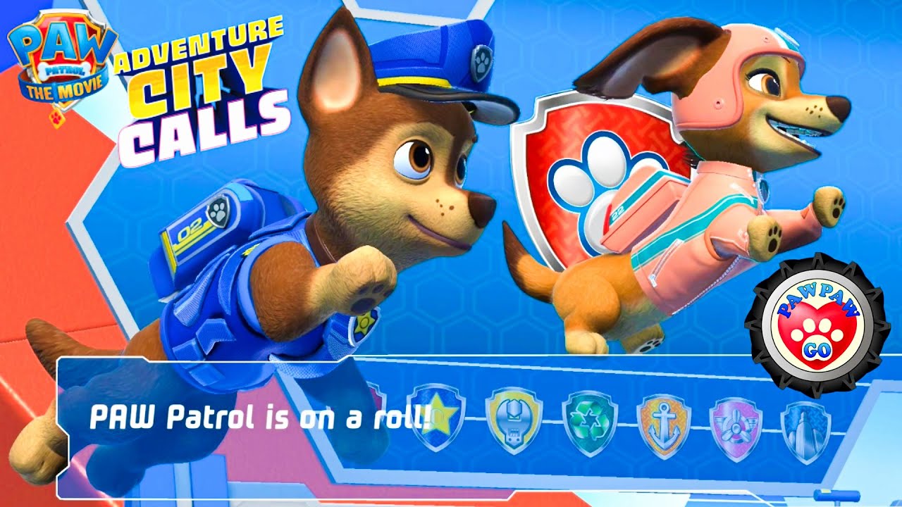 PAW Patrol The Movie: Adventure City Calls 🐾 New Rescue Pups Mission ...