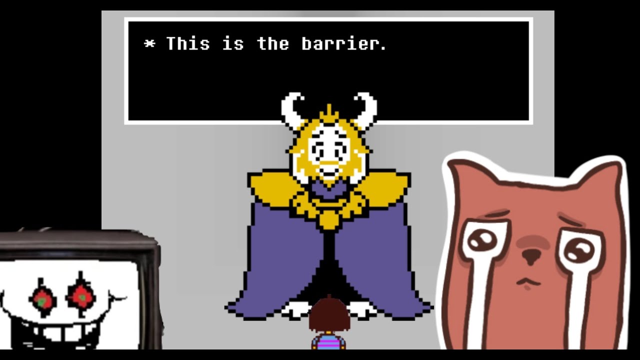 Getting DESTROYED by Asgore and Omega Flowey + starting True Pacifist ...