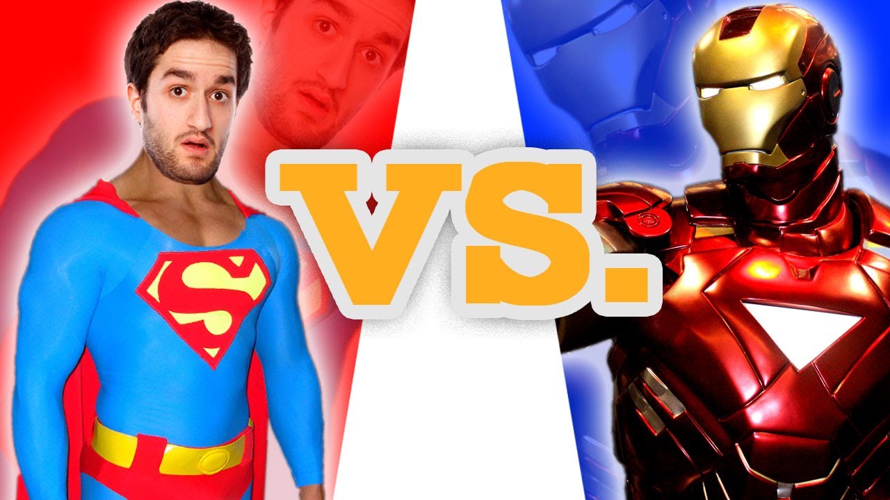 Superman vs. Iron Man - YouTube