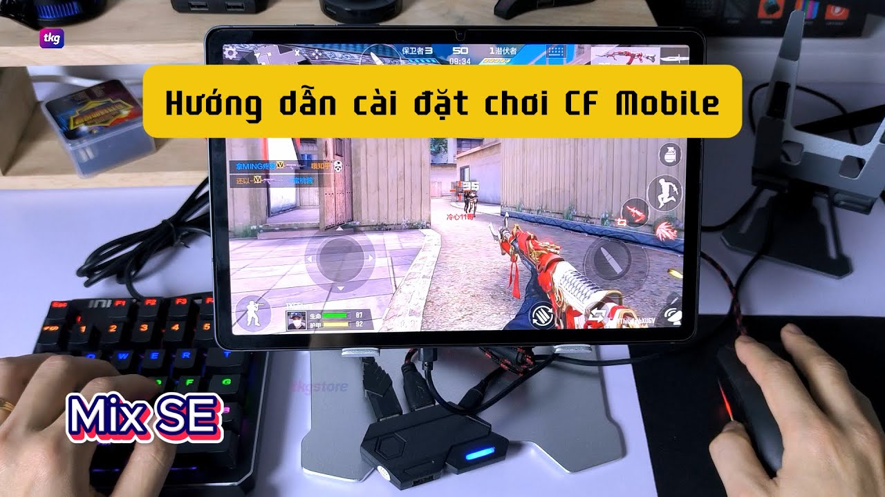 Mix SE - Hướng dẫn cài đặt chơi game CF Mobile China - YouTube