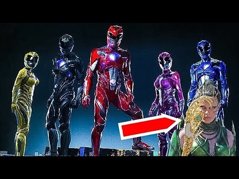 Power Rangers Movie Suit 2016 Plus Rita Repulsa Theory - YouTube