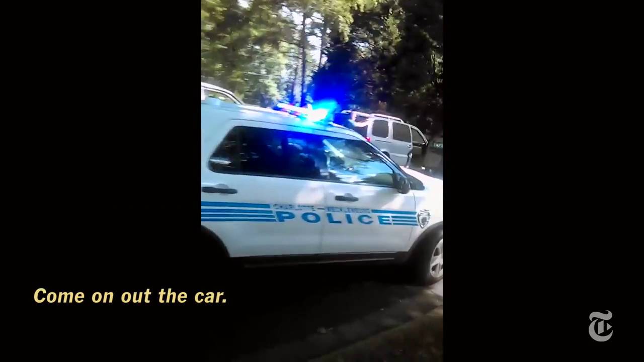 Video of Keith L Scott Police Encounter The New York Times - YouTube